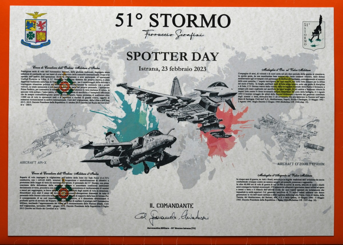 Spotter Day 51° Stormo – Istrana (TV), 23 Febbraio 2023 – QRA Aviation – Military Aviation Magazine